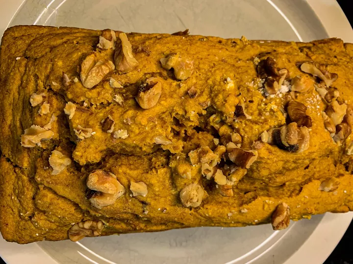 Vegan Blender Pumpkin Loaf | Fall Healthy Recipe | FL